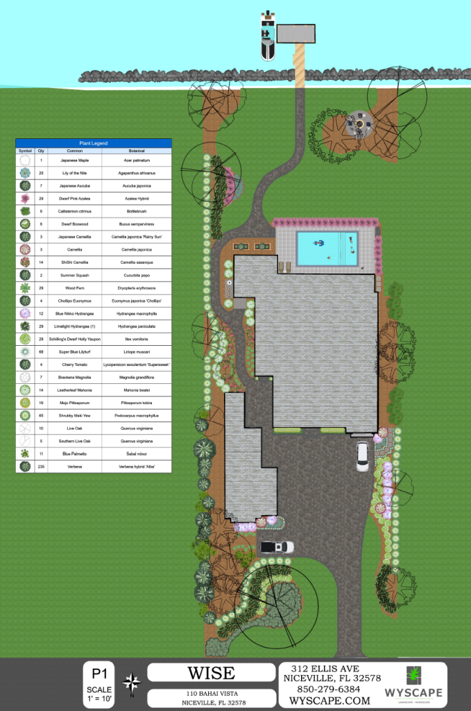 Landscape Design | Wyscape, LLC (850) 279-6384